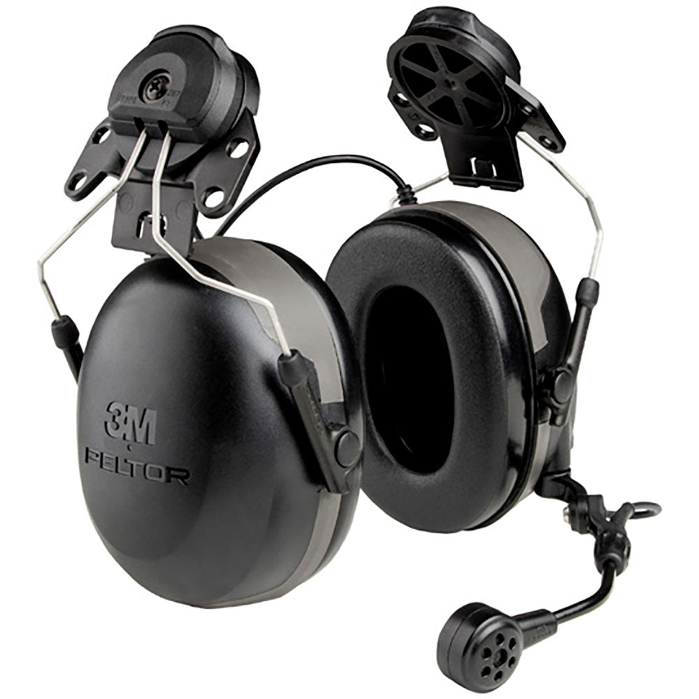 3M PELTOR CH-3 FLX2 Helmet Attachment with Built-In Push To Talk ...
