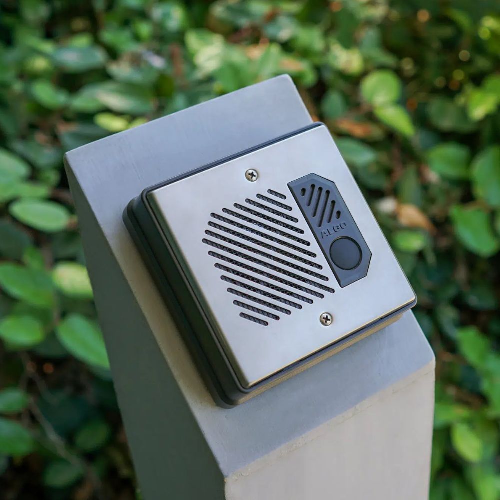 Algo 8201 SIP PoE Intercom with Stainless Steel Face Place– Best4Safety