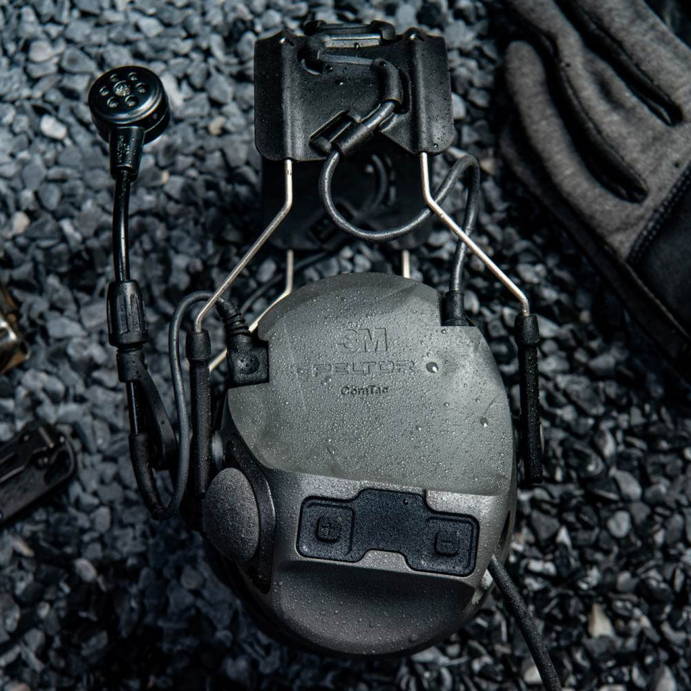 3M™ PELTOR™ ComTac™ VIII Headset, 4-Pin Single-COMM (Nato) - Charcoal ...