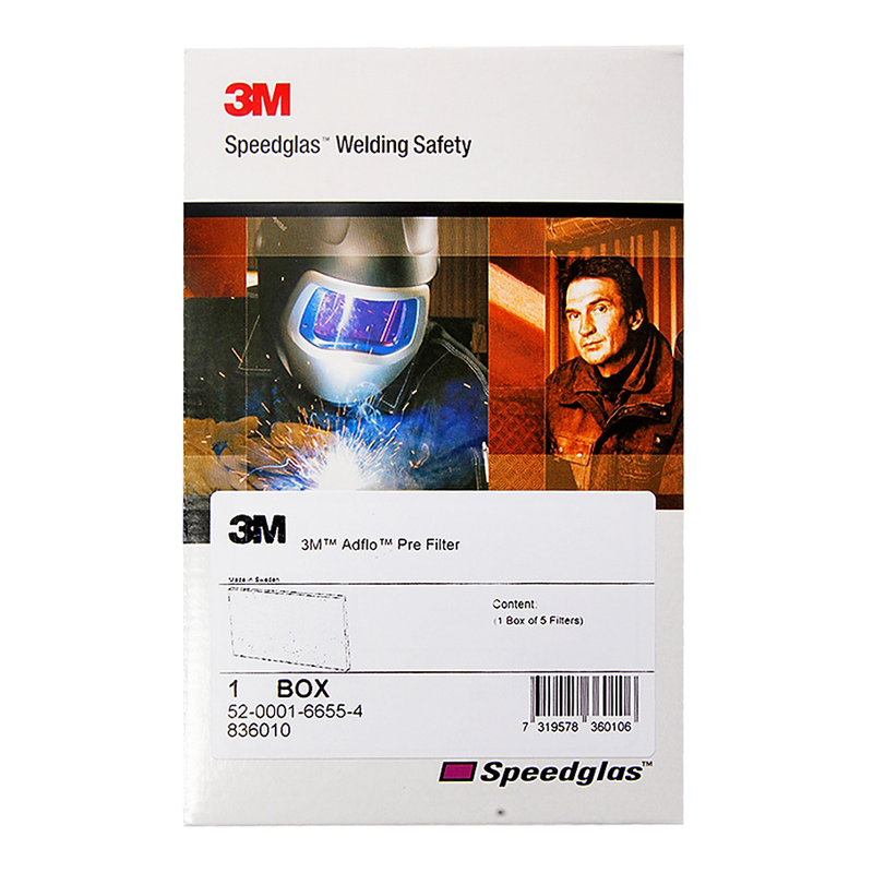 3M™ Adflo™ 836010 Prefilter - 10 Packs of 5 Prefilters – Best4Safety
