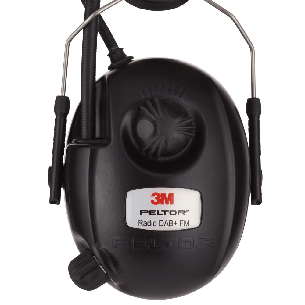 3M™ PELTOR™ DAB+ & FM Radio Hearing Defender - Helmet Mount– Best4Safety