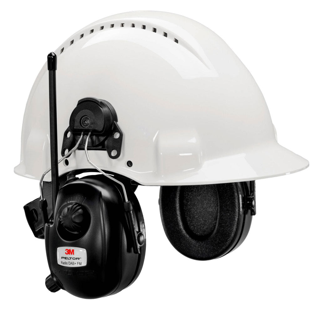 3M™ PELTOR™ DAB+ & FM Radio Hearing Defender - Helmet Mount– Best4Safety