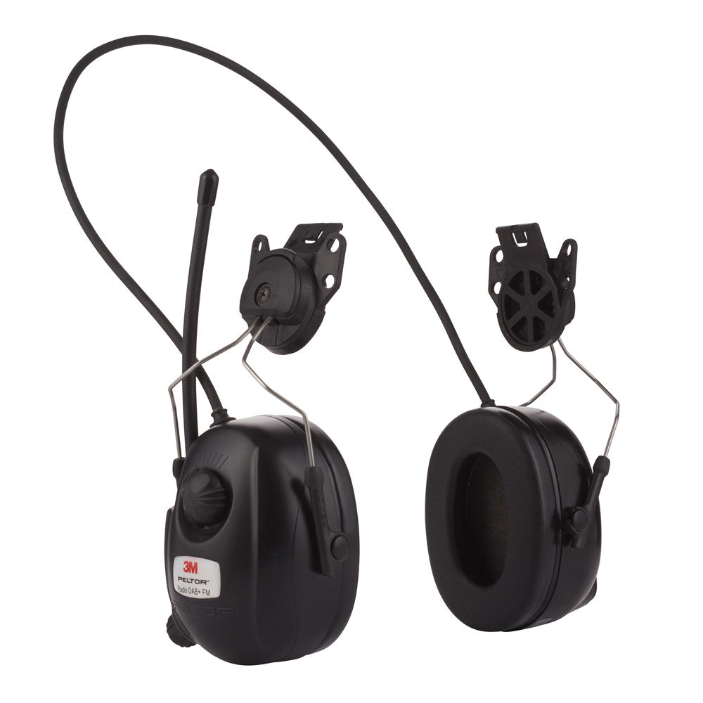 3M™ PELTOR™ DAB+ & FM Radio Hearing Defender - Helmet Mount– Best4Safety