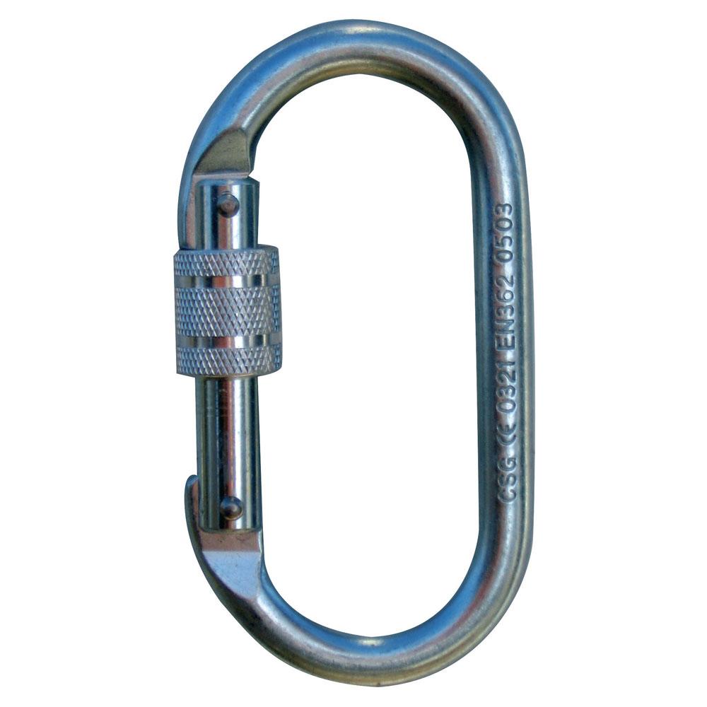 3M™ PROTECTA™ Screw Gate Carabiner Steel - 17mm Gate– Best4Safety