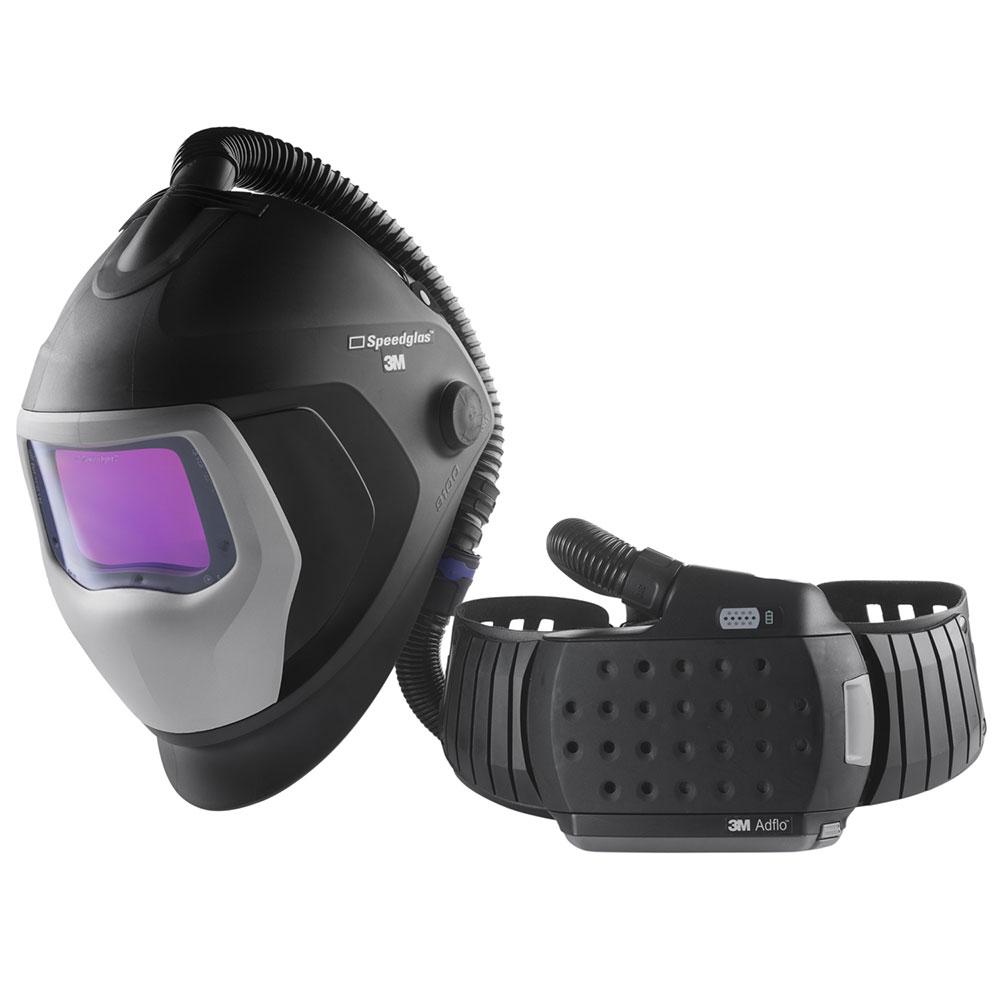 3M™ Speedglas™ 9100 Welding Helmet & 3M Adflo Respirator - 567726 ...