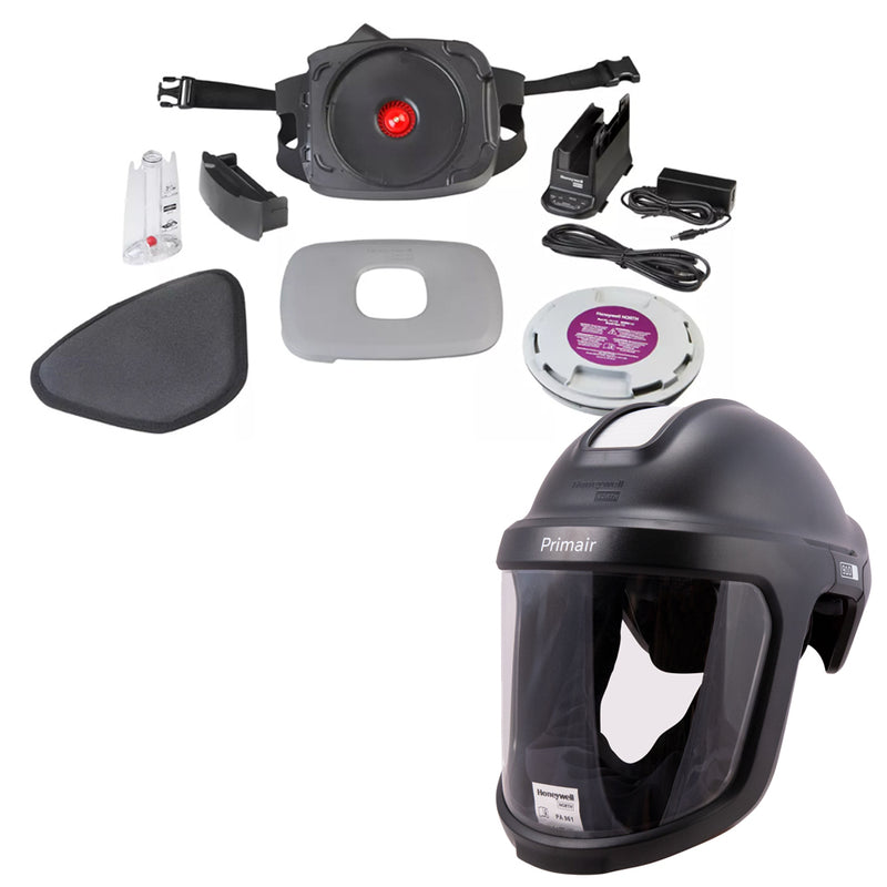 Honeywell North® Primair™ PA700 Starter Kit (Nylon Belt) + Bump Helmet ...